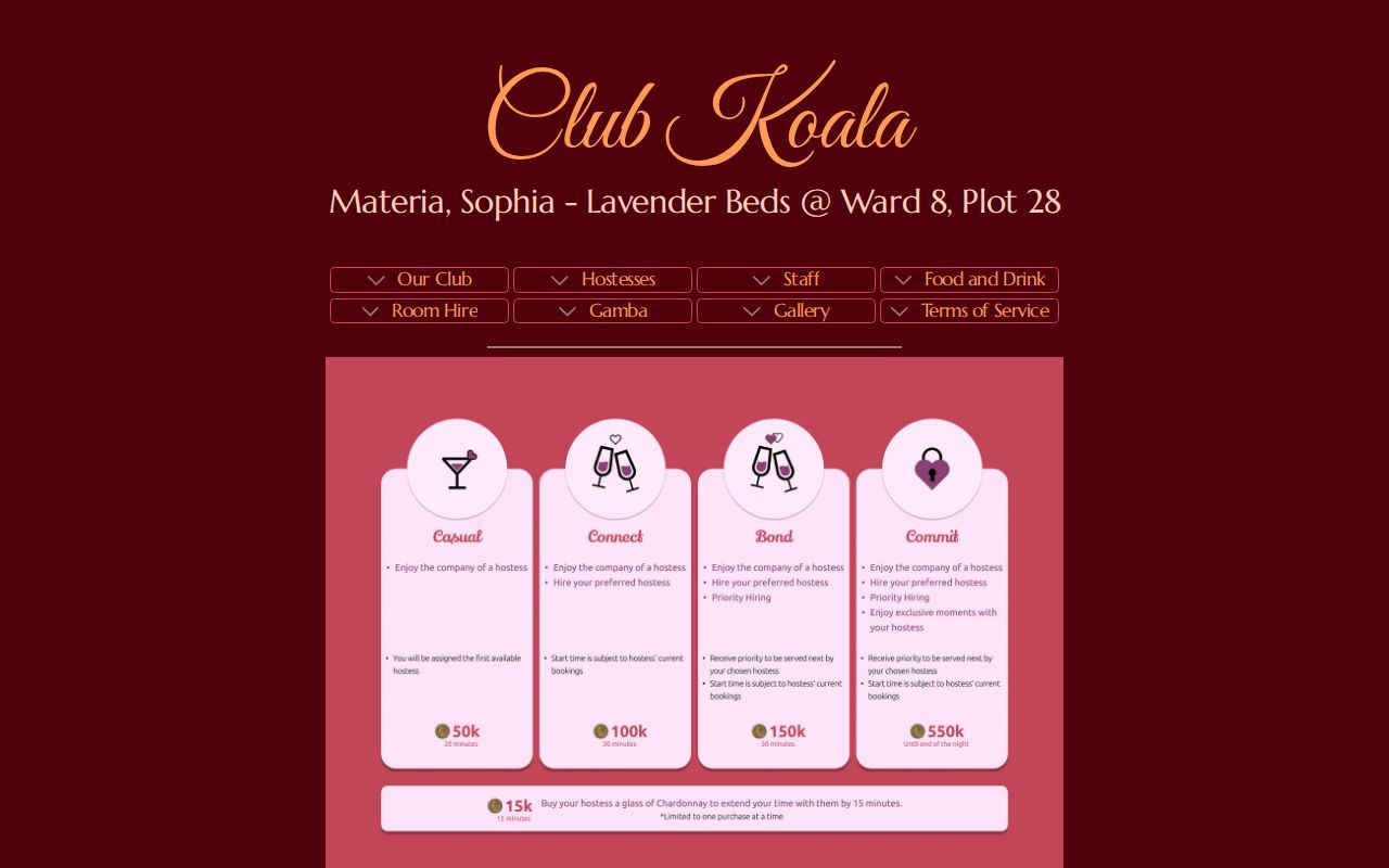 Club Koala Hostesses